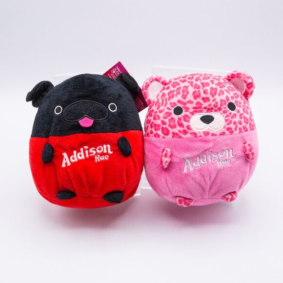 Addison Rae | Toys | 2pack Addison Rae 222 Soft Toy Plush Maui Pug Dog ...